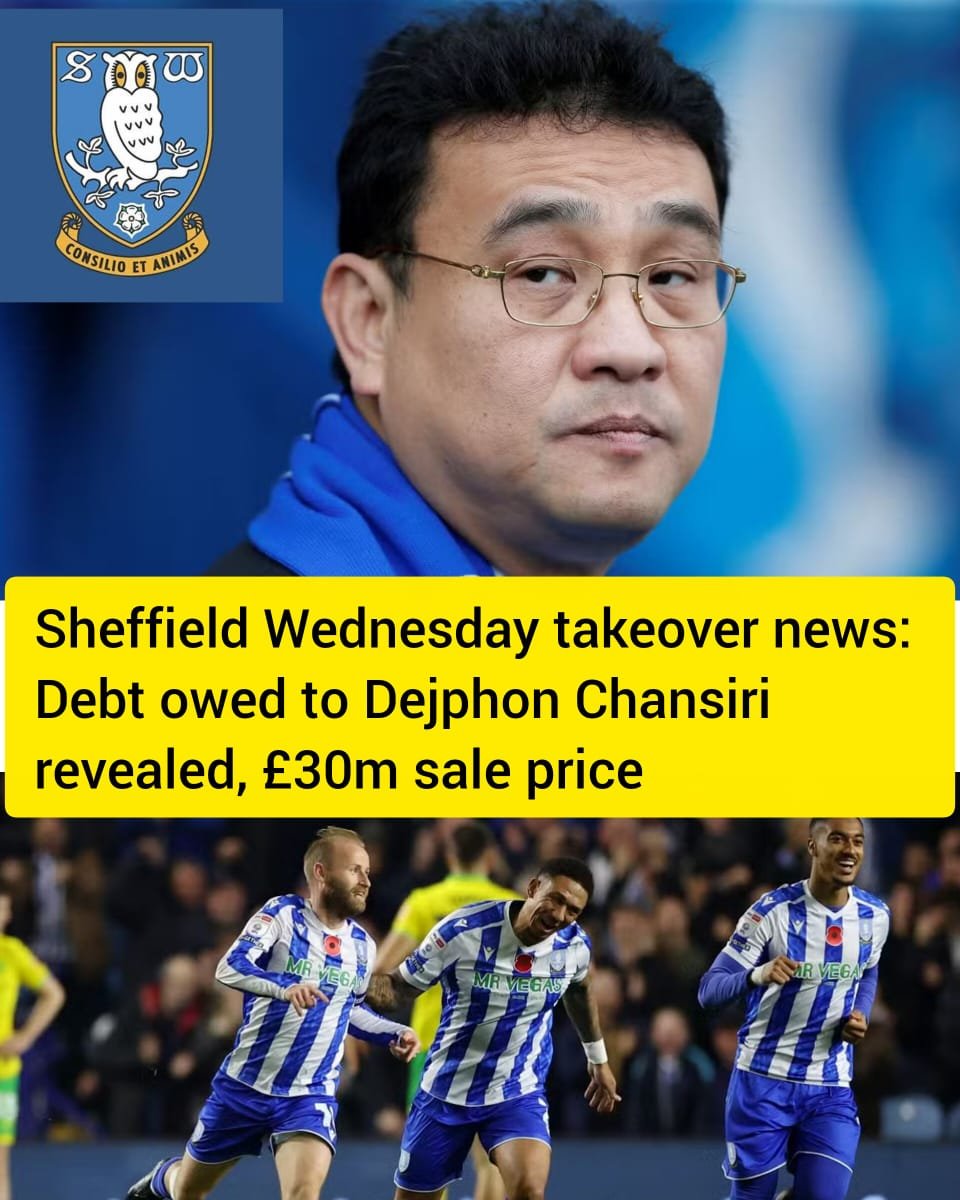 Sheffield Wednesday takeover news: Debt owed to Dejphon Chansiri ...
