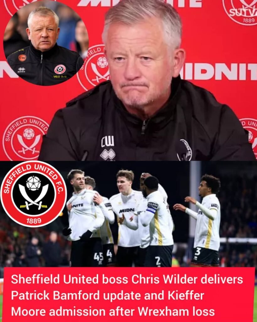 Sheffield United manager Chris Wilder provides an update on Patrick ...