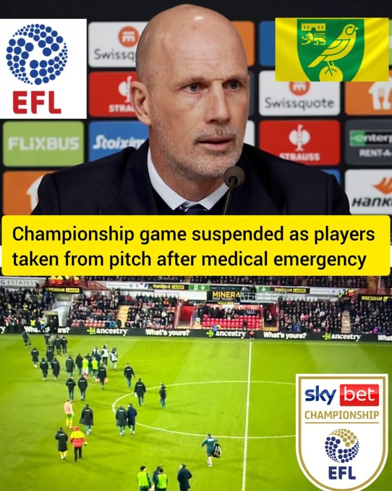 Main Reason Why Championship game suspended as players taken from pitch ...