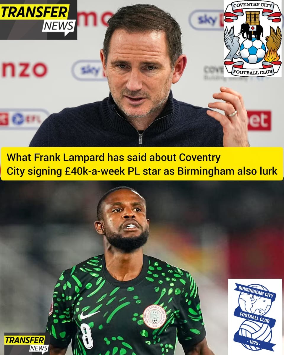 What Frank Lampard has said about Coventry City signing £40k-a-week PL ...