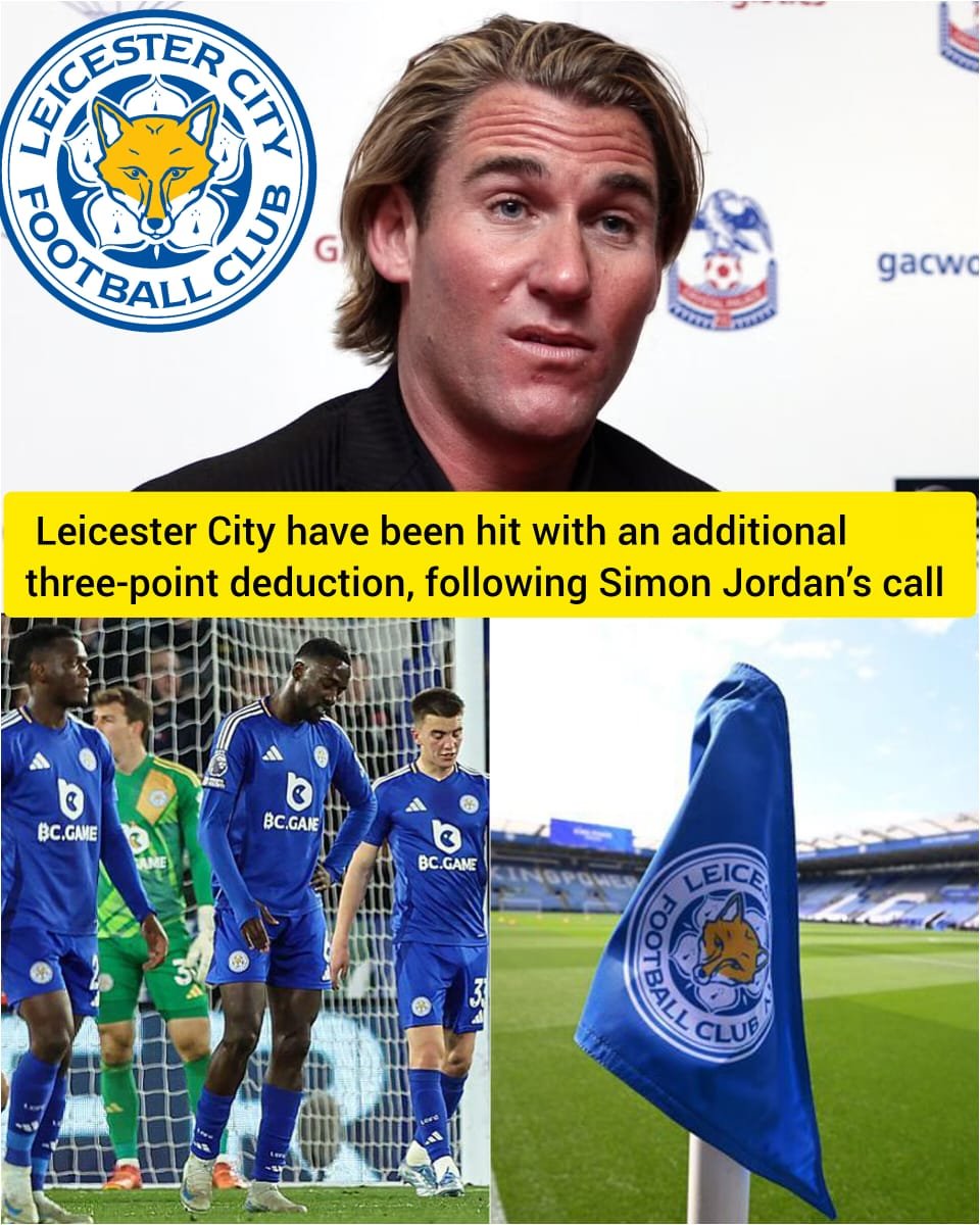 Simon Jordan begs Leicester City to be deducted three more points on ...