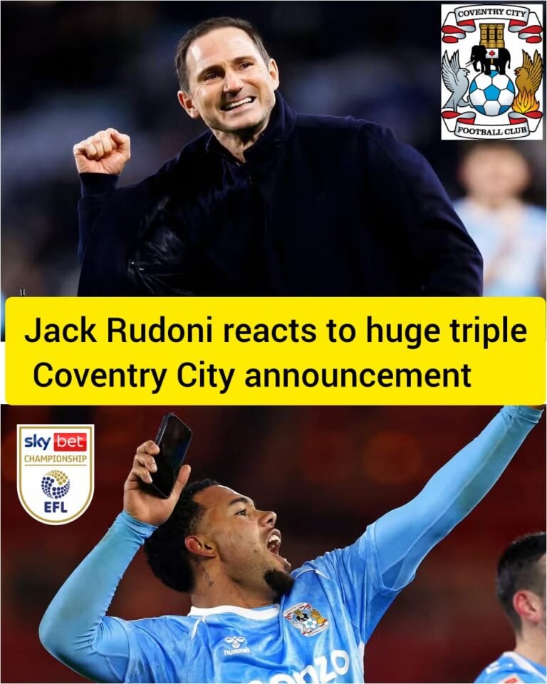 Jack Rudoni has responded to Coventry City’s significant triple ...