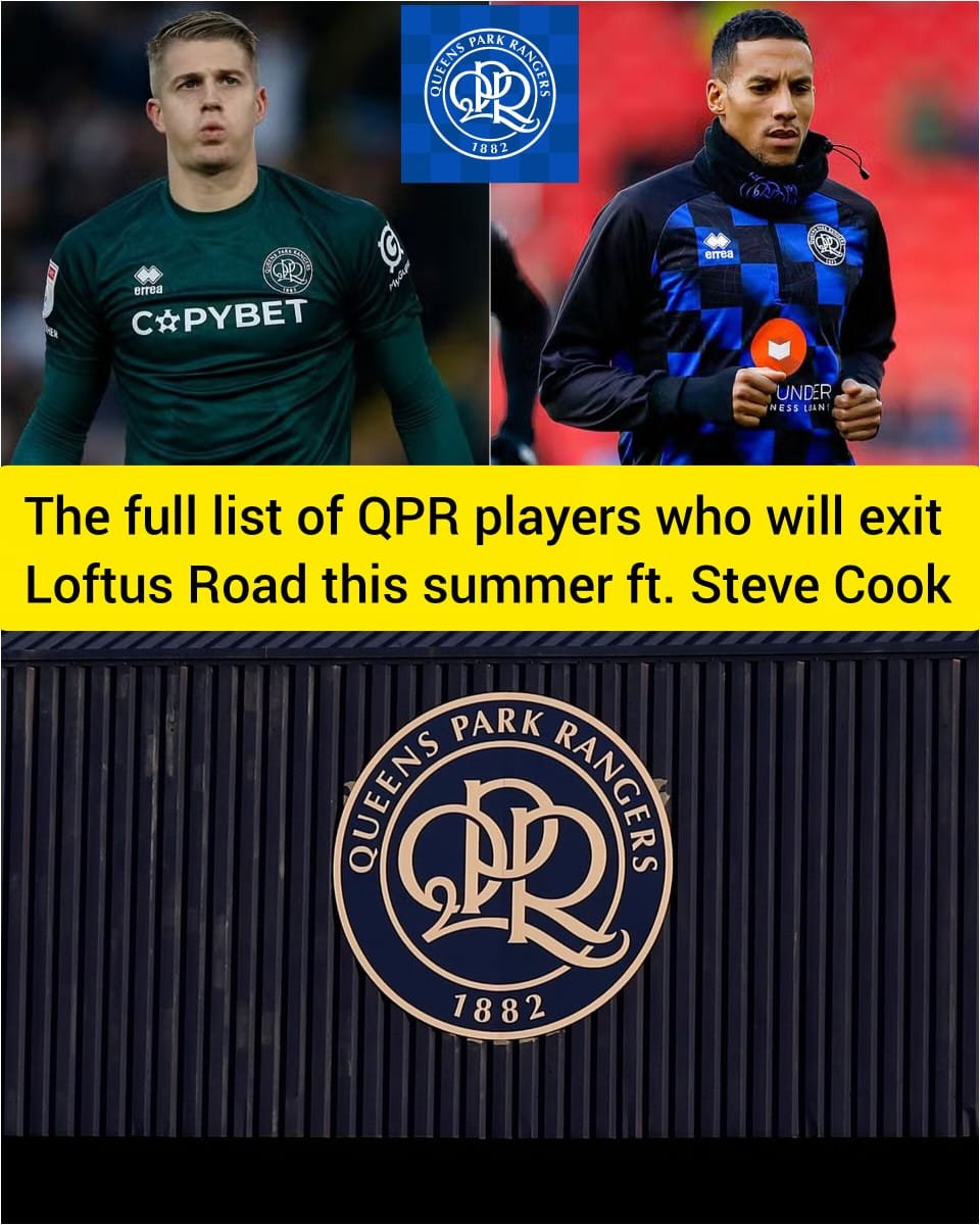 The complete list of QPR players who will leave Loftus Road this summer ...