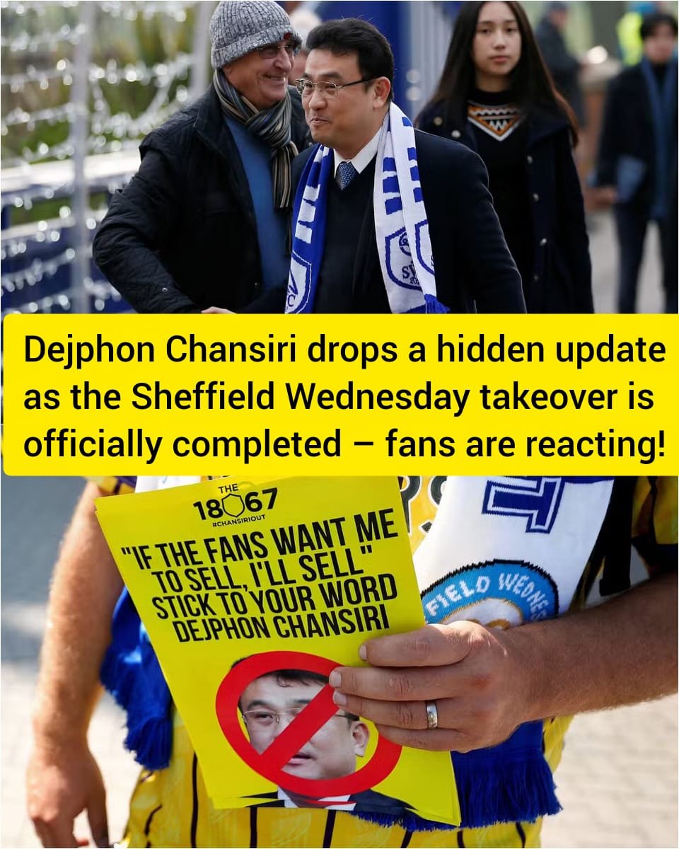 Dejphon Chansiri drops a hidden update as the Sheffield Wednesday ...