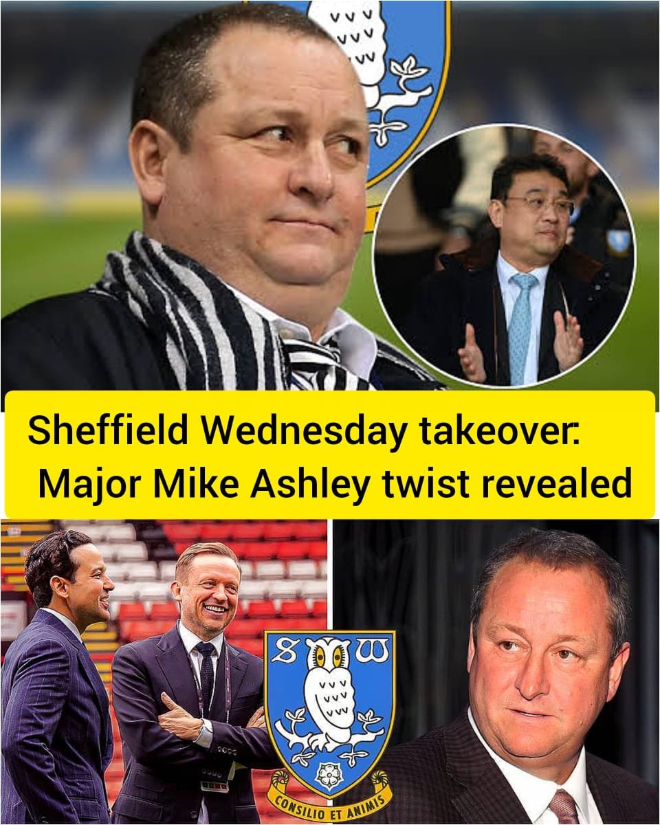 Sheffield Wednesday takeover: Major Mike Ashley twist is revealed ...