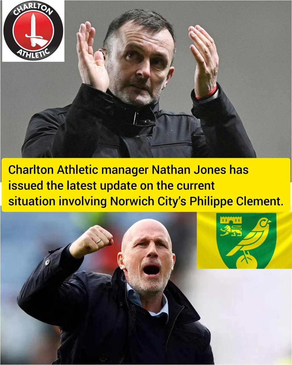 Charlton Athletic manager Nathan Jones has issued the latest update on ...
