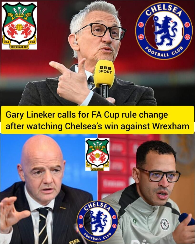 Gary Lineker calls for an FA Cup rule review after Chelsea’s victory ...