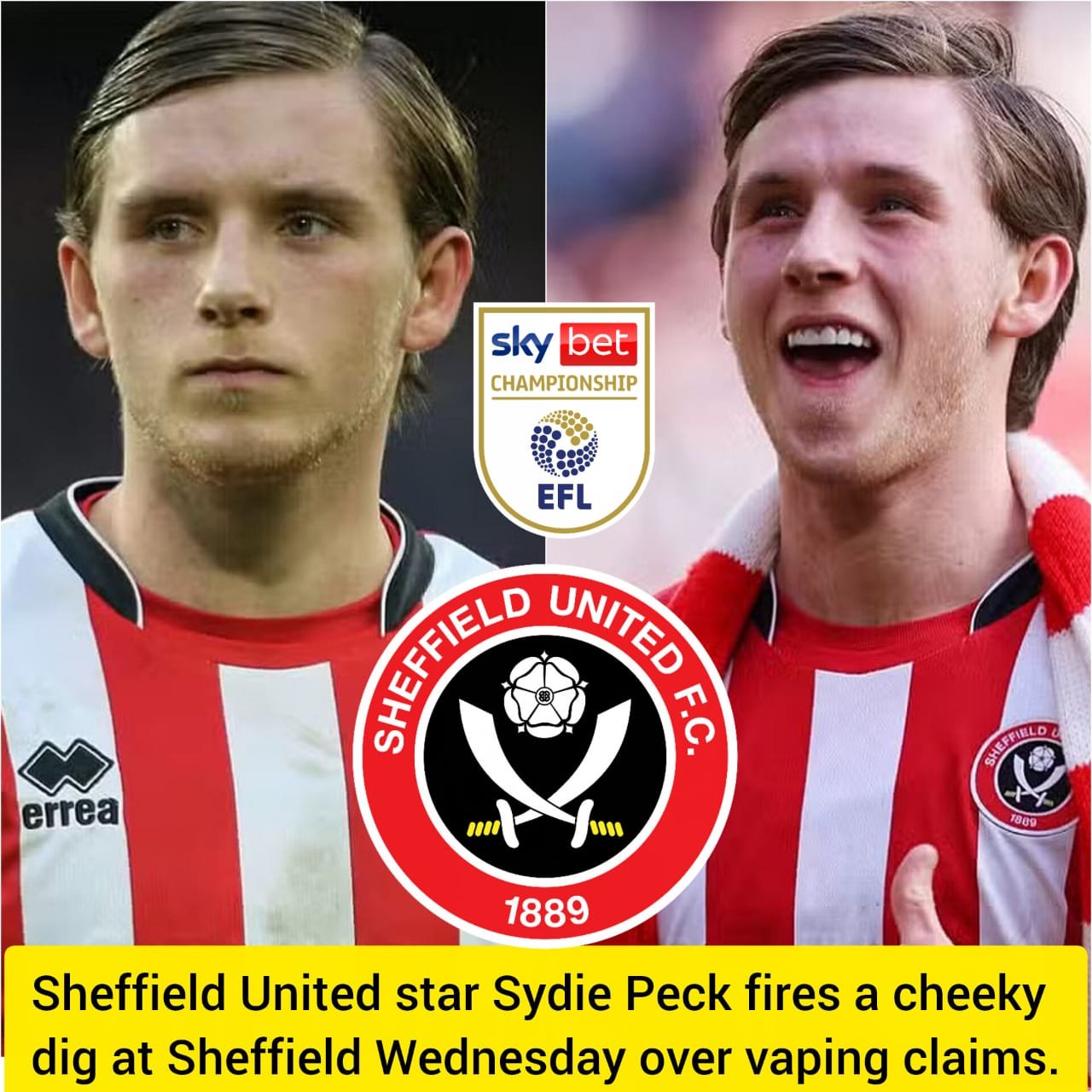 Sheffield United star Sydie Peck fires a cheeky dig at Sheffield ...