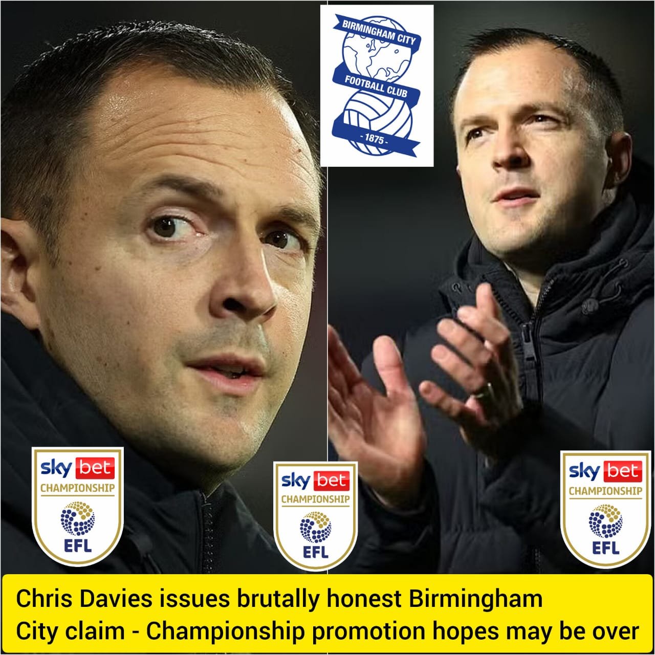Chris Davies makes a brutally honest claim for Birmingham City ...