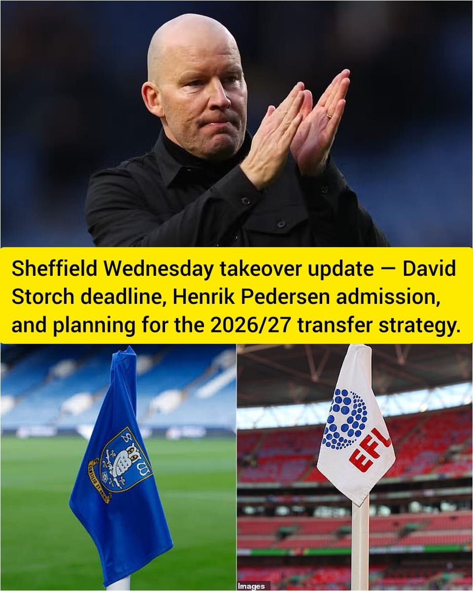 Sheffield Wednesday takeover update — David Storch deadline, Henrik ...