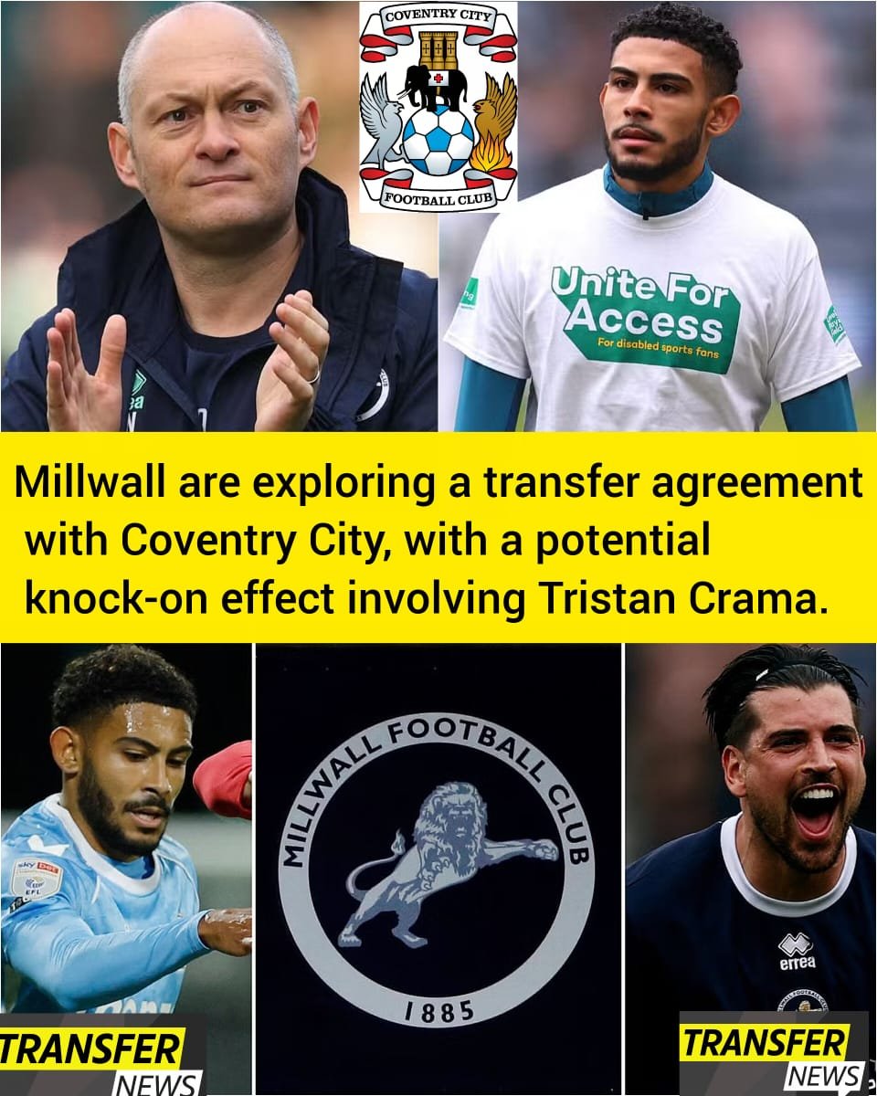 Millwall are exploring a transfer agreement with Coventry City, with a ...
