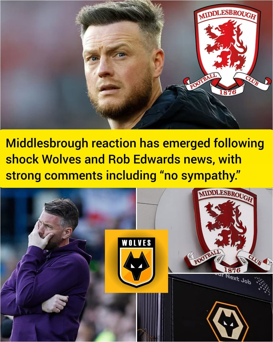 Middlesbrough reaction has emerged following shock Wolves and Rob ...